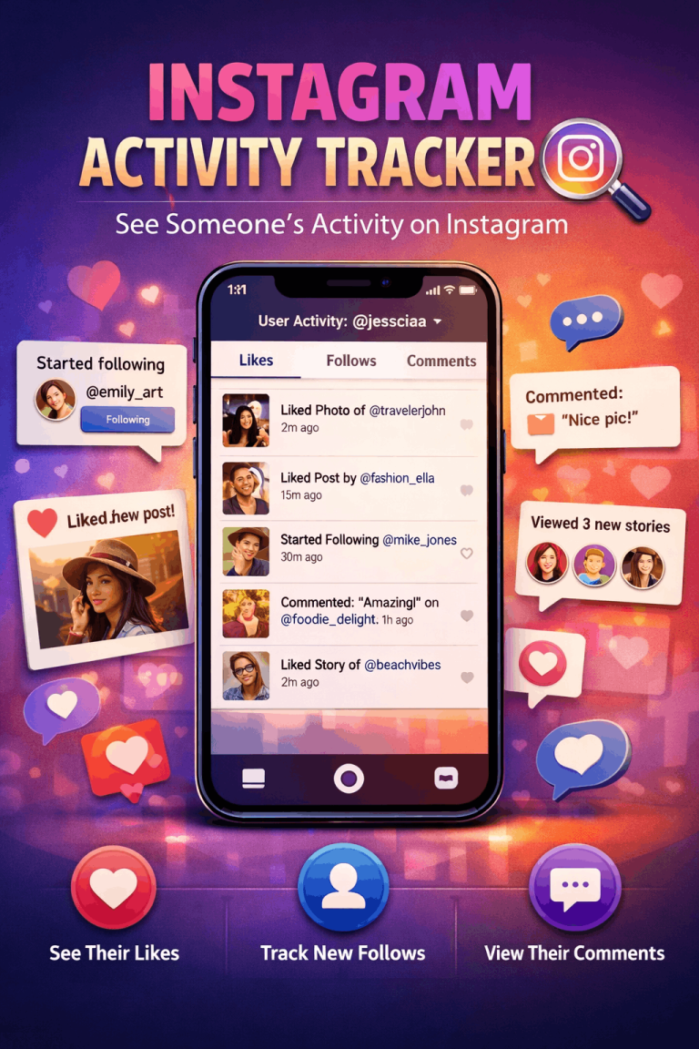 Instagram Activity Tracker – See Someone’s Activity on Instagram