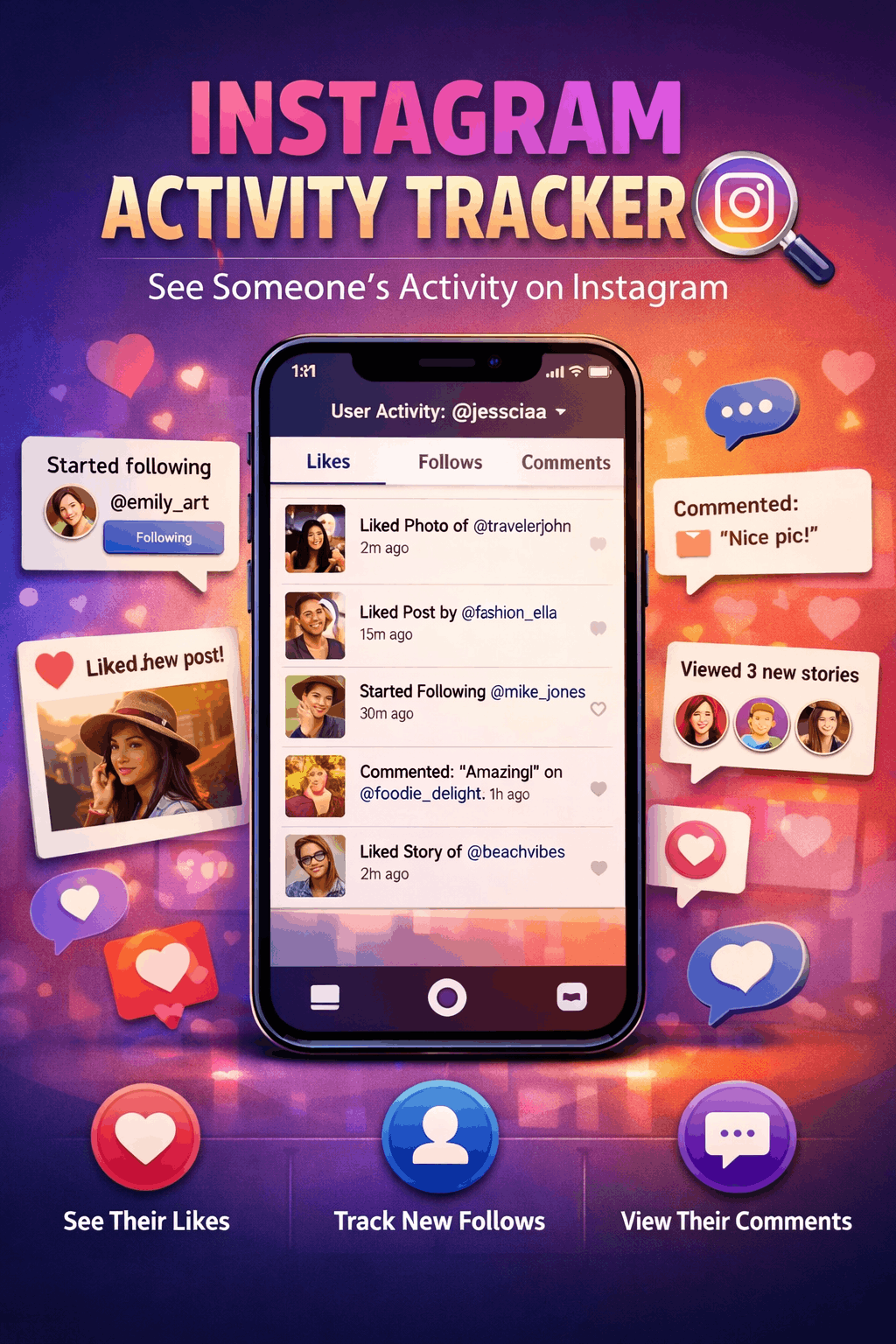 Instagram Activity Tracker – See Someone’s Activity on Instagram