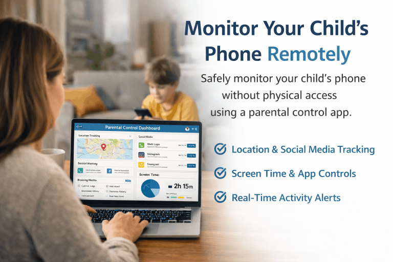 Monitor Your Child’s Phone Without Touching It