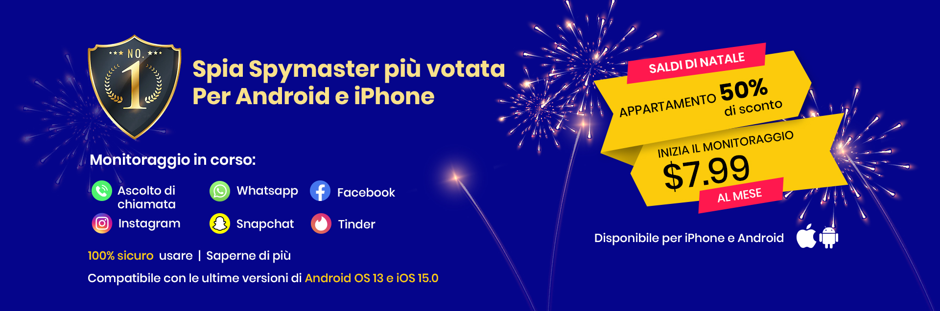 Software per monitoraggio dei cellulari, Applicazione Spia Mobile | Spymaster Pro