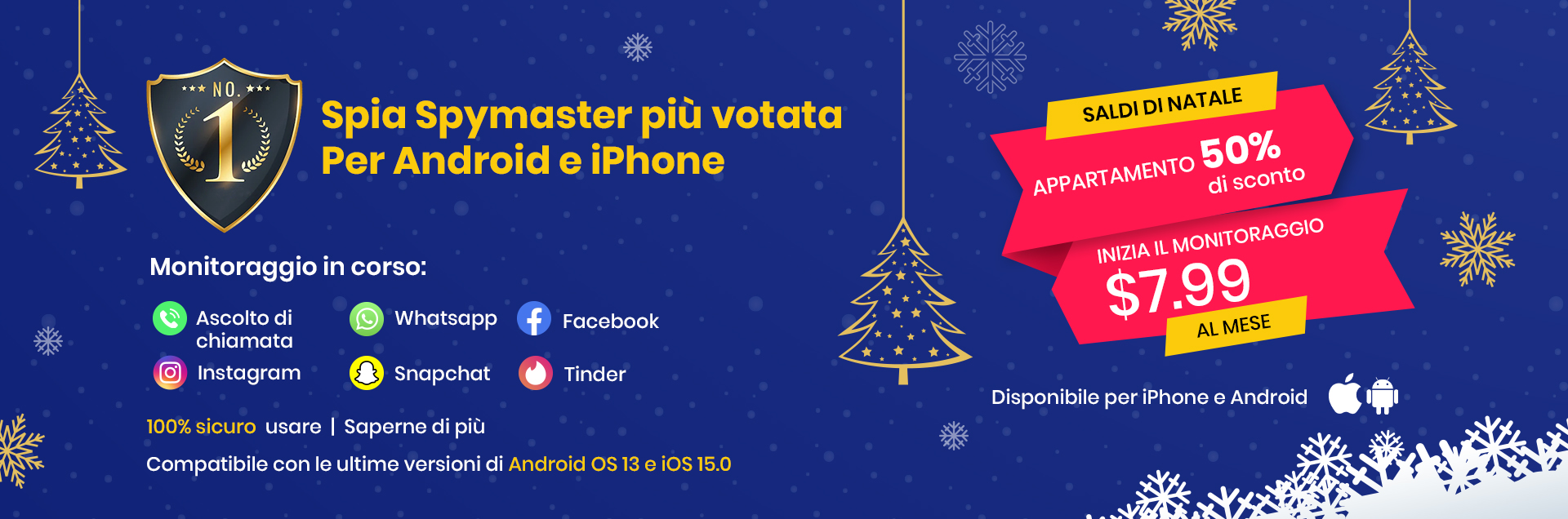 Software per monitoraggio dei cellulari, Applicazione Spia Mobile | Spymaster Pro